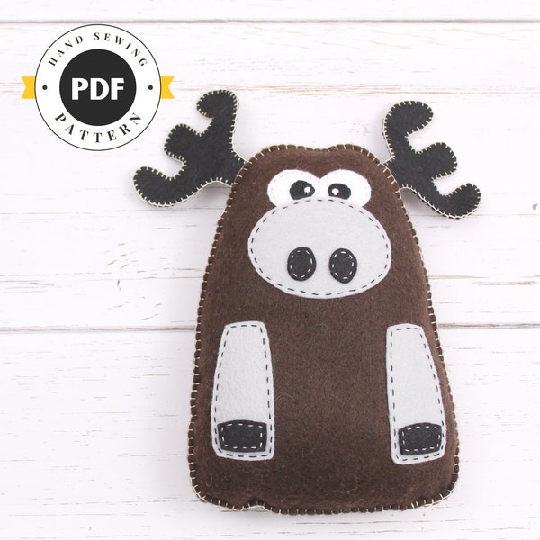 Felt Moose - Etsy