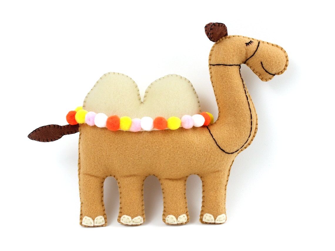 Camel Sewing Pattern Felt Camel Stuffed Animal Instructions - Etsy Denmark