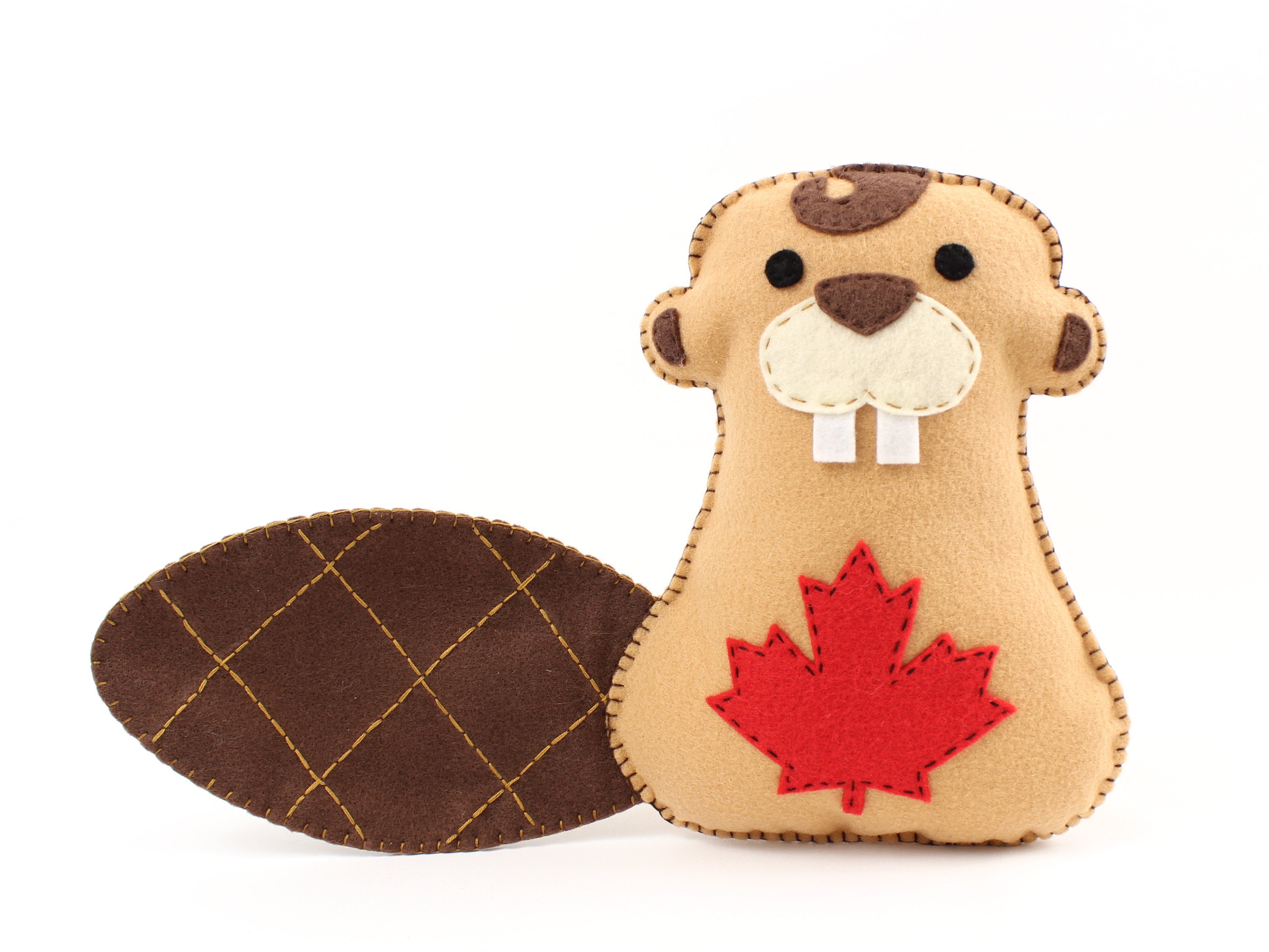 Toys & Games Beaver Sewing Pattern Beaver Stuffed Toy Pattern Baby ...
