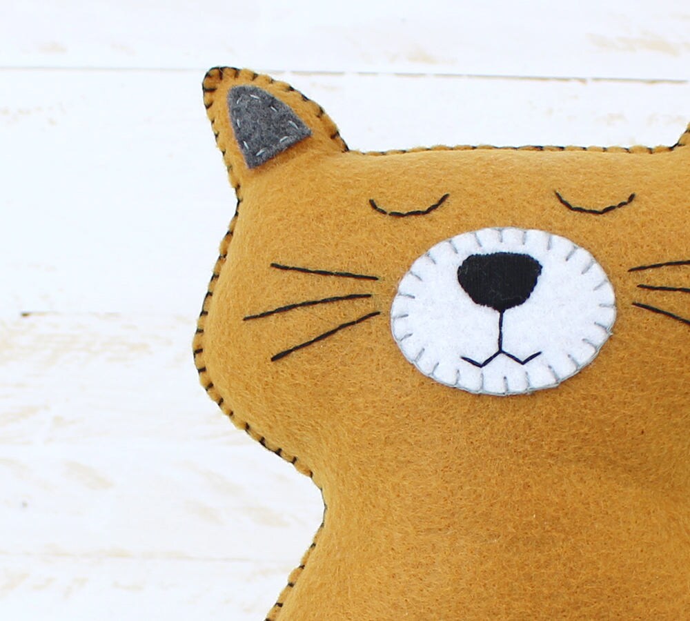 Stuffed Animals & Plushies Toys & Games Toys hand sewn cat plushies ...