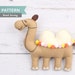 Camel Sewing Pattern Felt Camel Stuffed Animal Instructions - Etsy