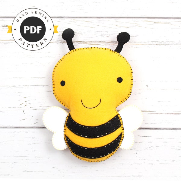 Felt Bee - Etsy