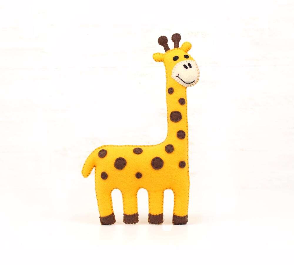Giraffe Sewing Pattern Felt Giraffe Hand Sewing Plushie DIY | Etsy Canada