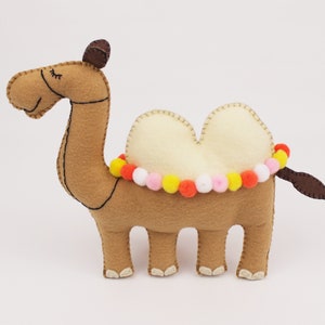 Camel Sewing Pattern Felt Camel Stuffed Animal Instructions | Etsy