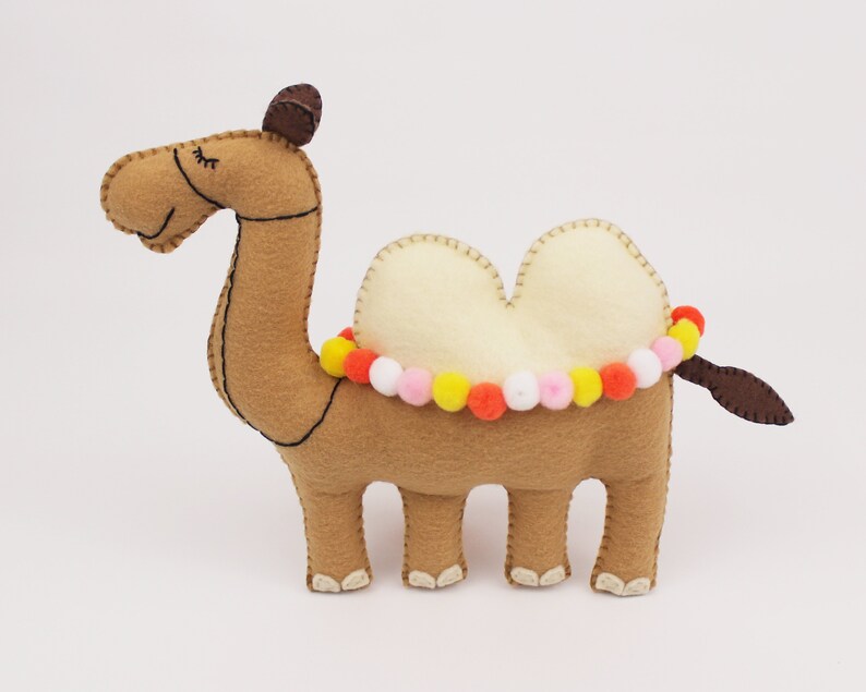 Camel Sewing Pattern Felt Camel Stuffed Animal Instructions | Etsy