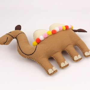 Camel Sewing Pattern, Felt Camel Stuffed Animal Instructions, Instant ...