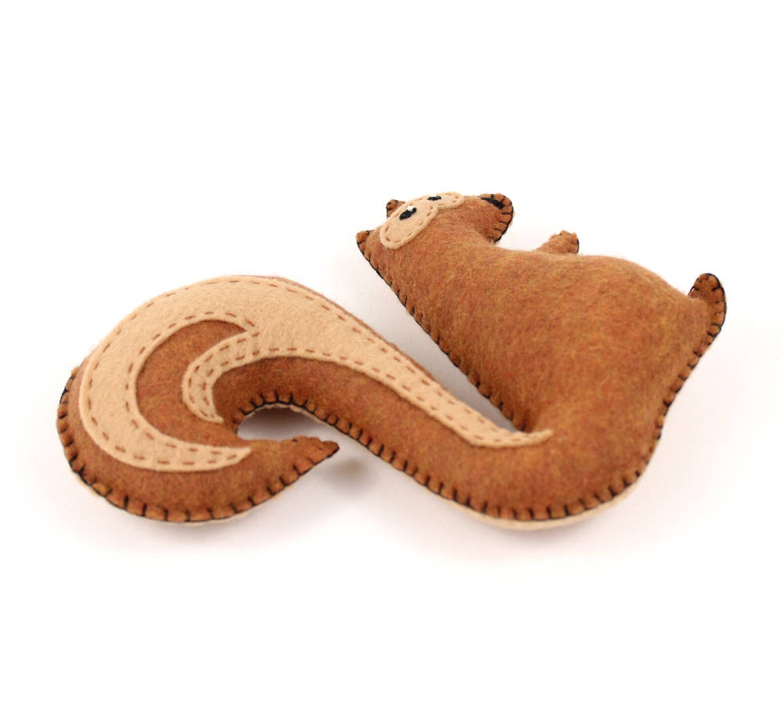Squirrel Sewing Pattern Stuffed Squirrel Hand Sewing Pattern - Etsy