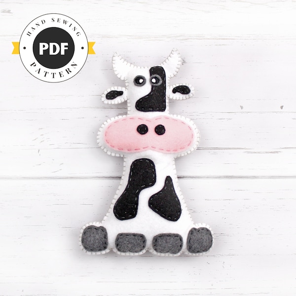 Cow Sewing Pattern - Etsy