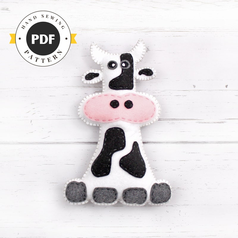 Cow Sewing Pattern - Etsy