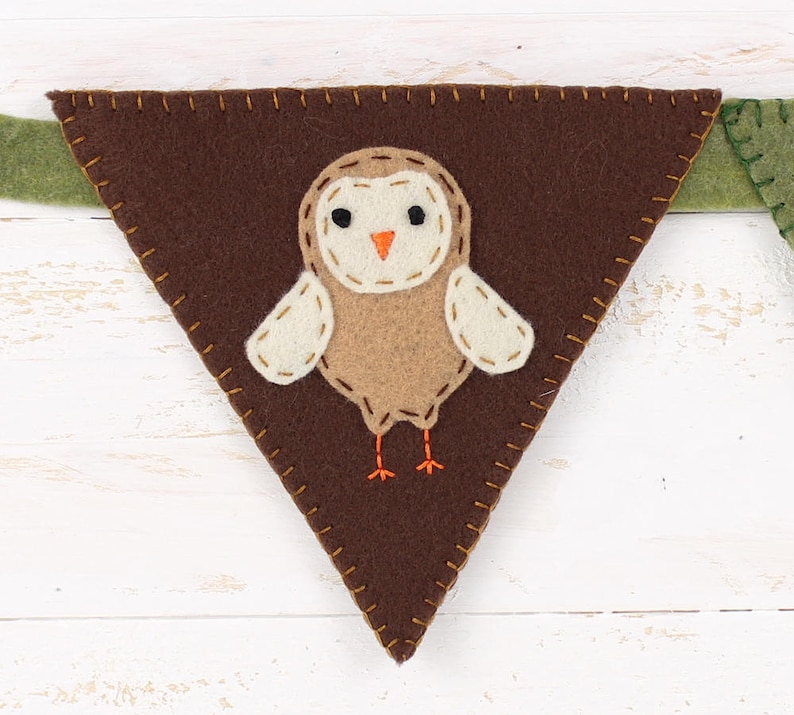 Woodland Nursery Bunting Banner Decor Sewing Pattern DIY - Etsy Canada