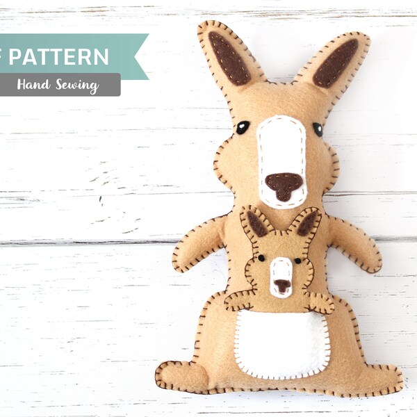 Kangaroo Pattern - Etsy UK