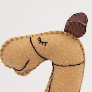 Camel Sewing Pattern, Felt Camel Stuffed Animal Instructions, Instant ...