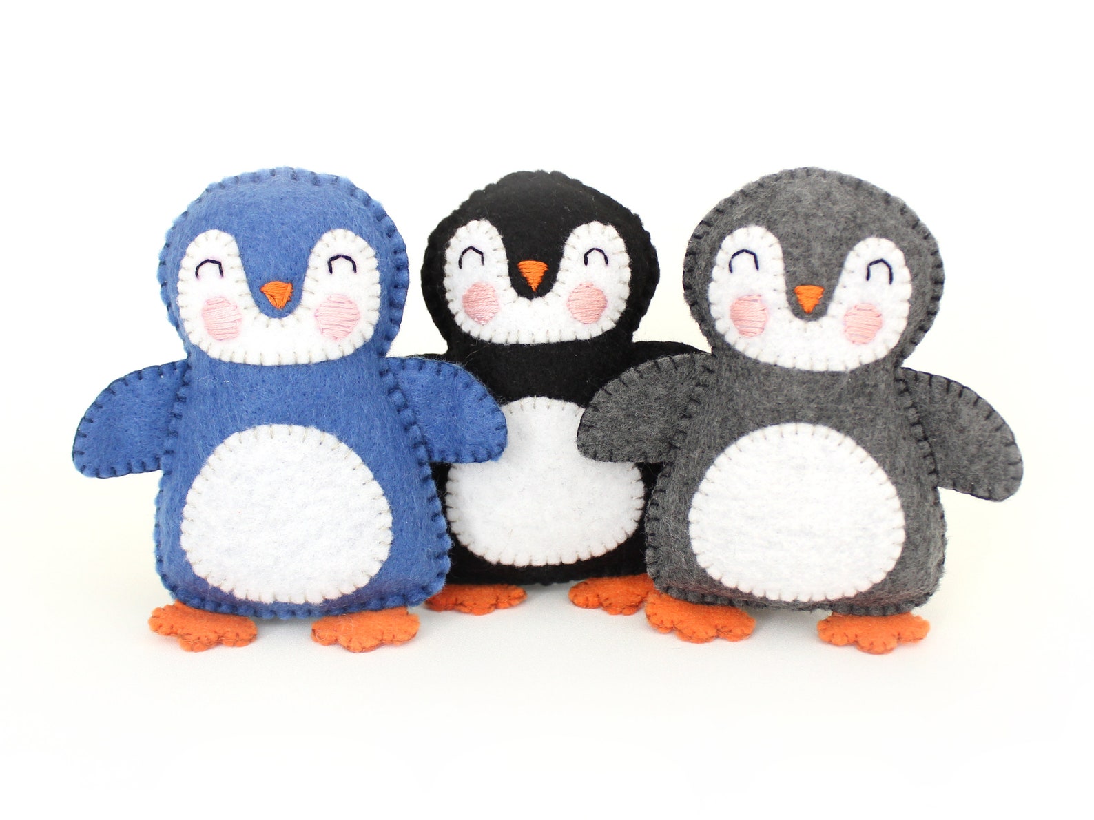 Baby Penguin Sewing Pattern Hand Sewing Pattern for Little | Etsy