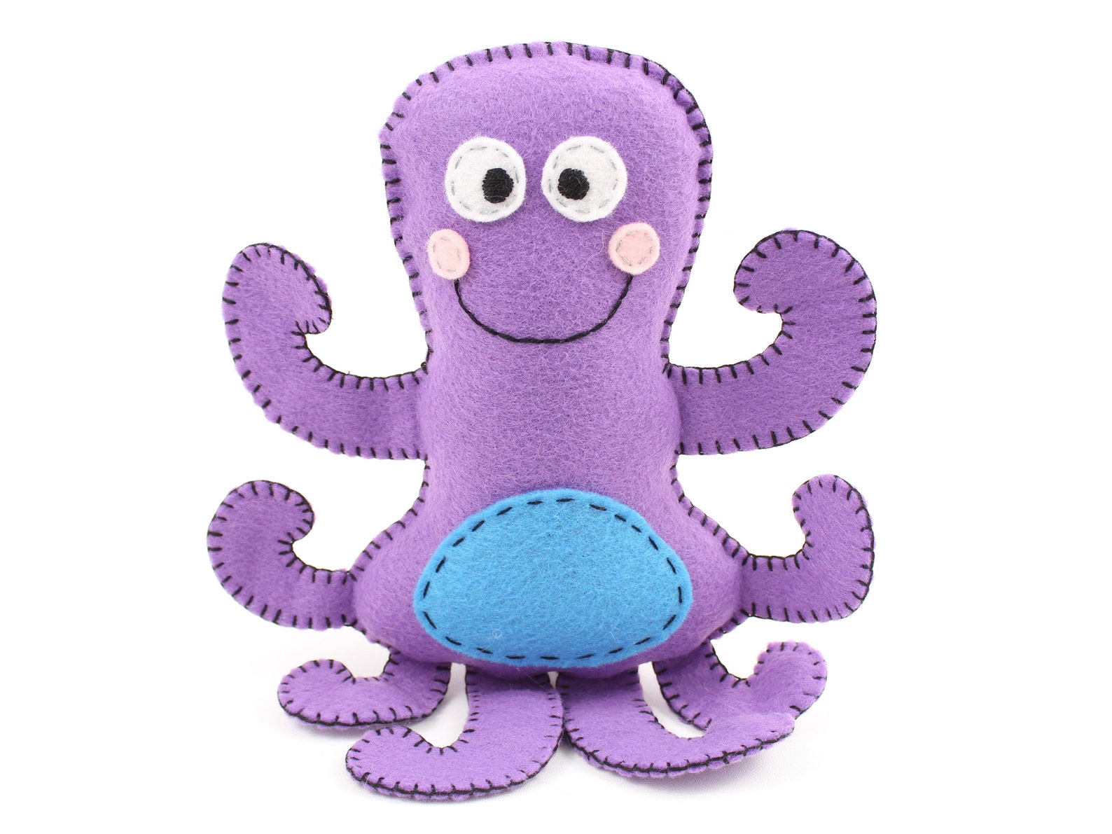 Octopus Stuffed Animal Pattern Octopus Hand Sewing Pattern - Etsy