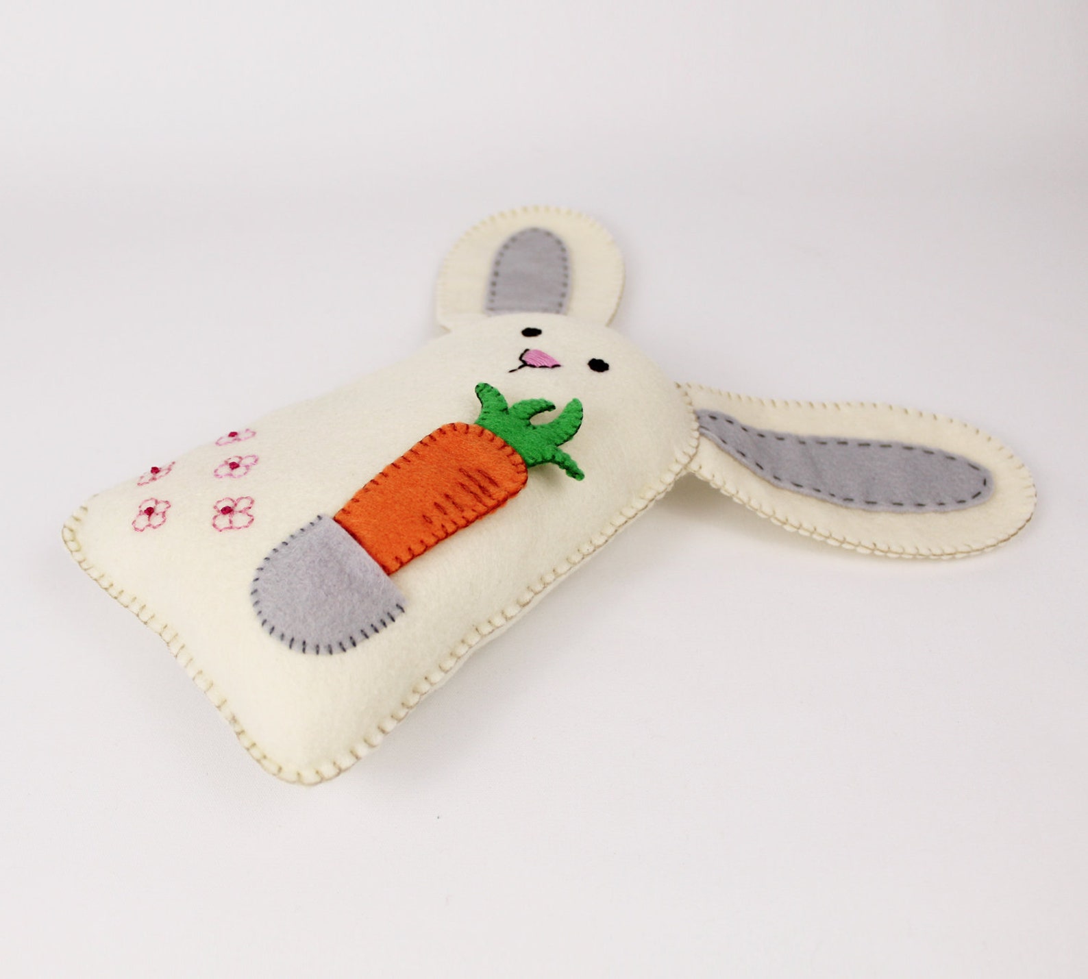 Bunny Sewing Pattern Felt Rabbit Hand Sewing Pattern With | Etsy Canada