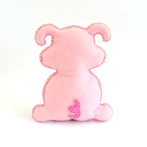 Pig Sewing Pattern, Felt Pig Sewing Pattern, Sew a Stuffed Animal Pig ...