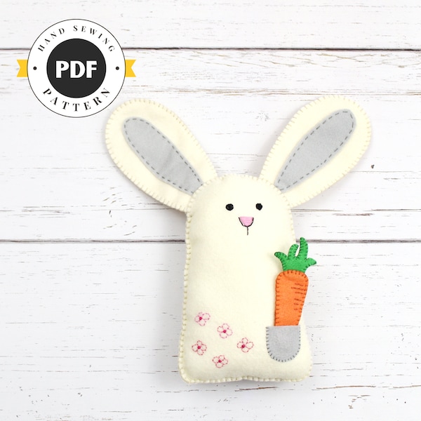 Bunny Sewing Pattern - Etsy
