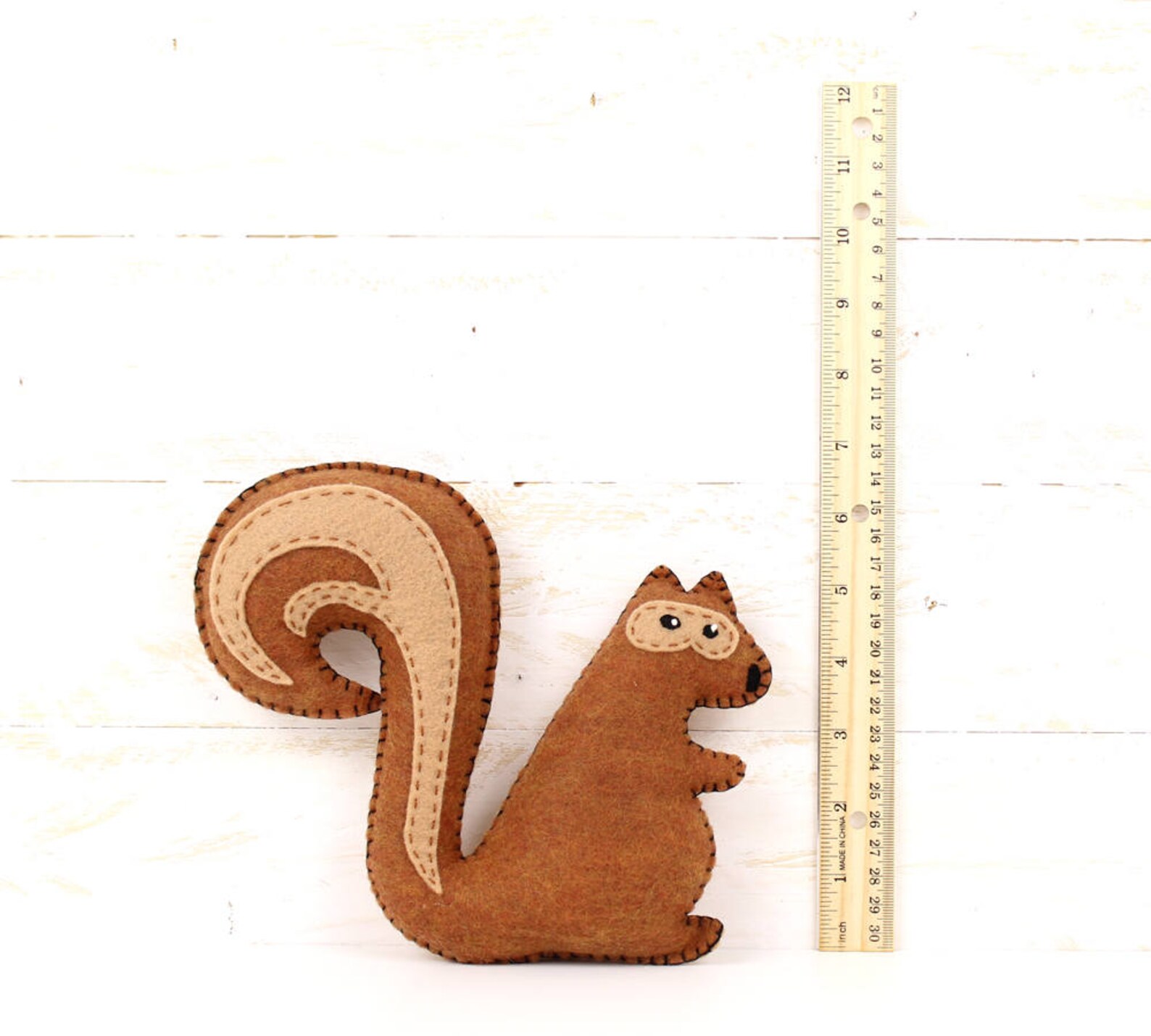 Squirrel Sewing Pattern Stuffed Squirrel Hand Sewing Pattern - Etsy