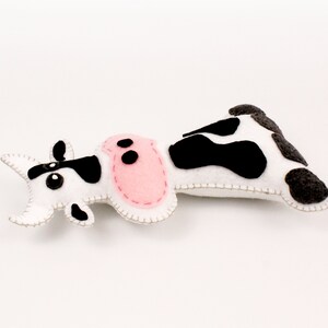 Cow Sewing Pattern, Plush Cow Sewing Pattern, Felt Cow Pattern ...