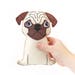 Pug Sewing Pattern, Dutch Bulldog Felt Hand Sewing Pattern, Easy Dog ...