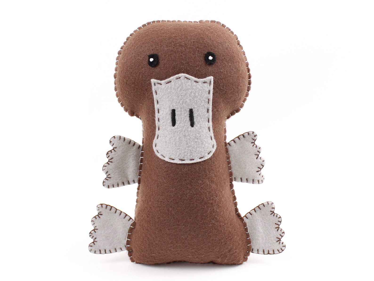 Platypus Stuffed Animal Sewing Pattern Duck Billed Platypus | Etsy