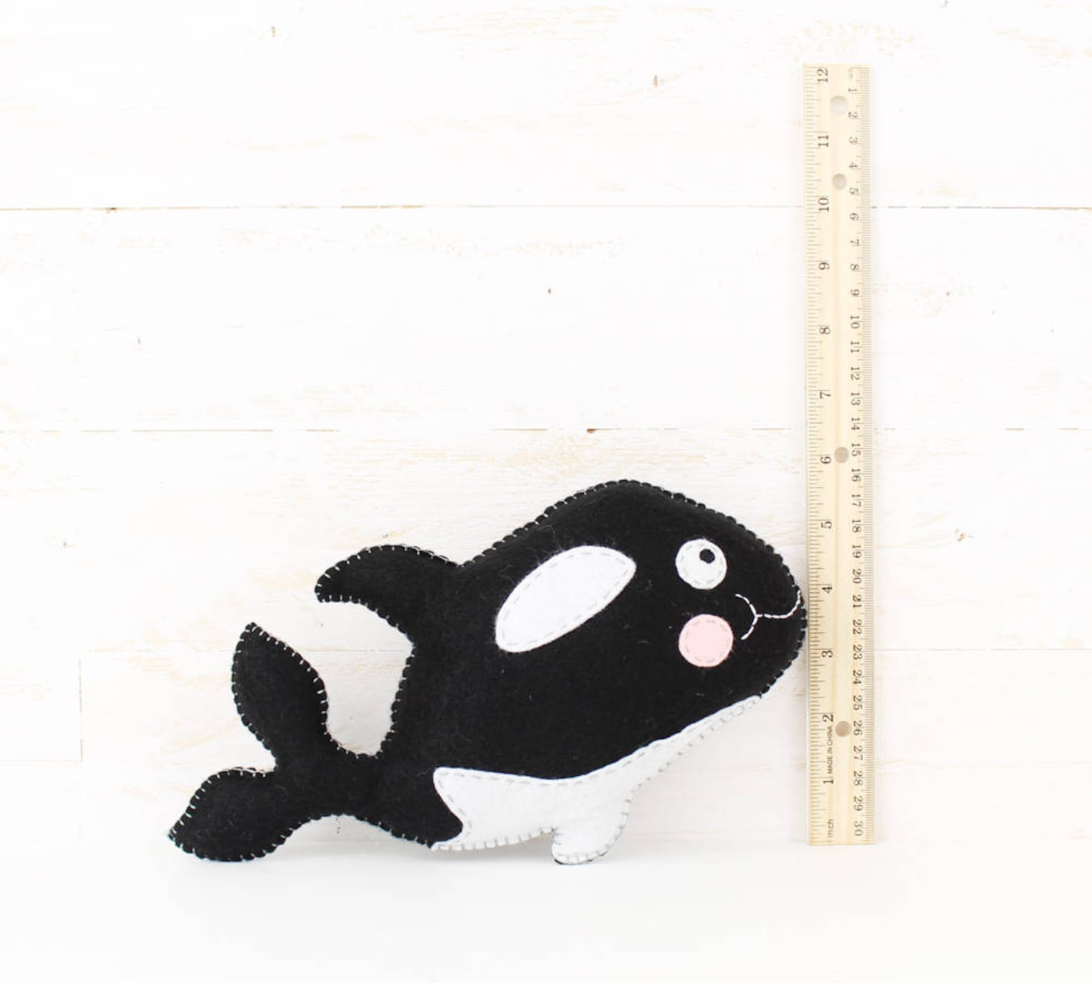 Orca Sewing Pattern Felt Orca Hand Sewing Pattern for Killer - Etsy