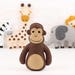 Buy Jungle Animal Sewing Patterns, Zoo Animal Hand Sewing, Safari ...