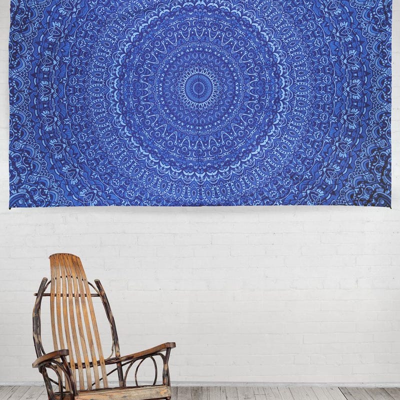 Mandala Tapestry - Etsy
