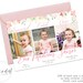 Floral Adoption Announcement, Adoption Party Invitations, Photo ...