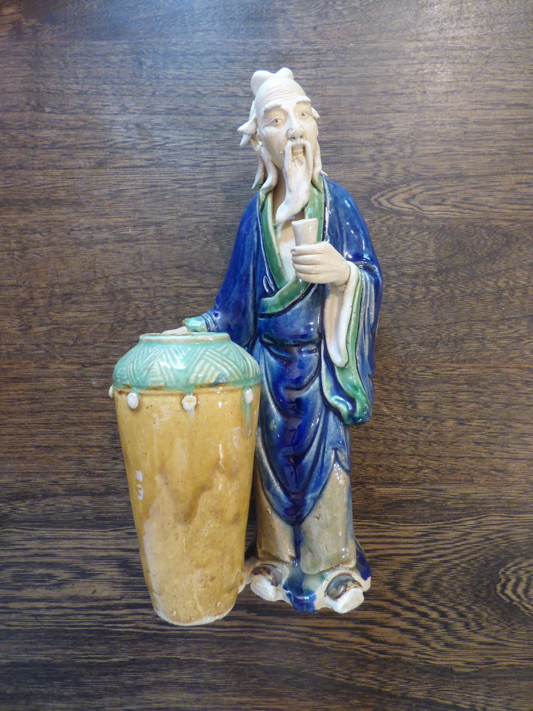 Chinese Mudmen . Shekwan Mud Men . Collectible Mudmen . Blue, Green and ...