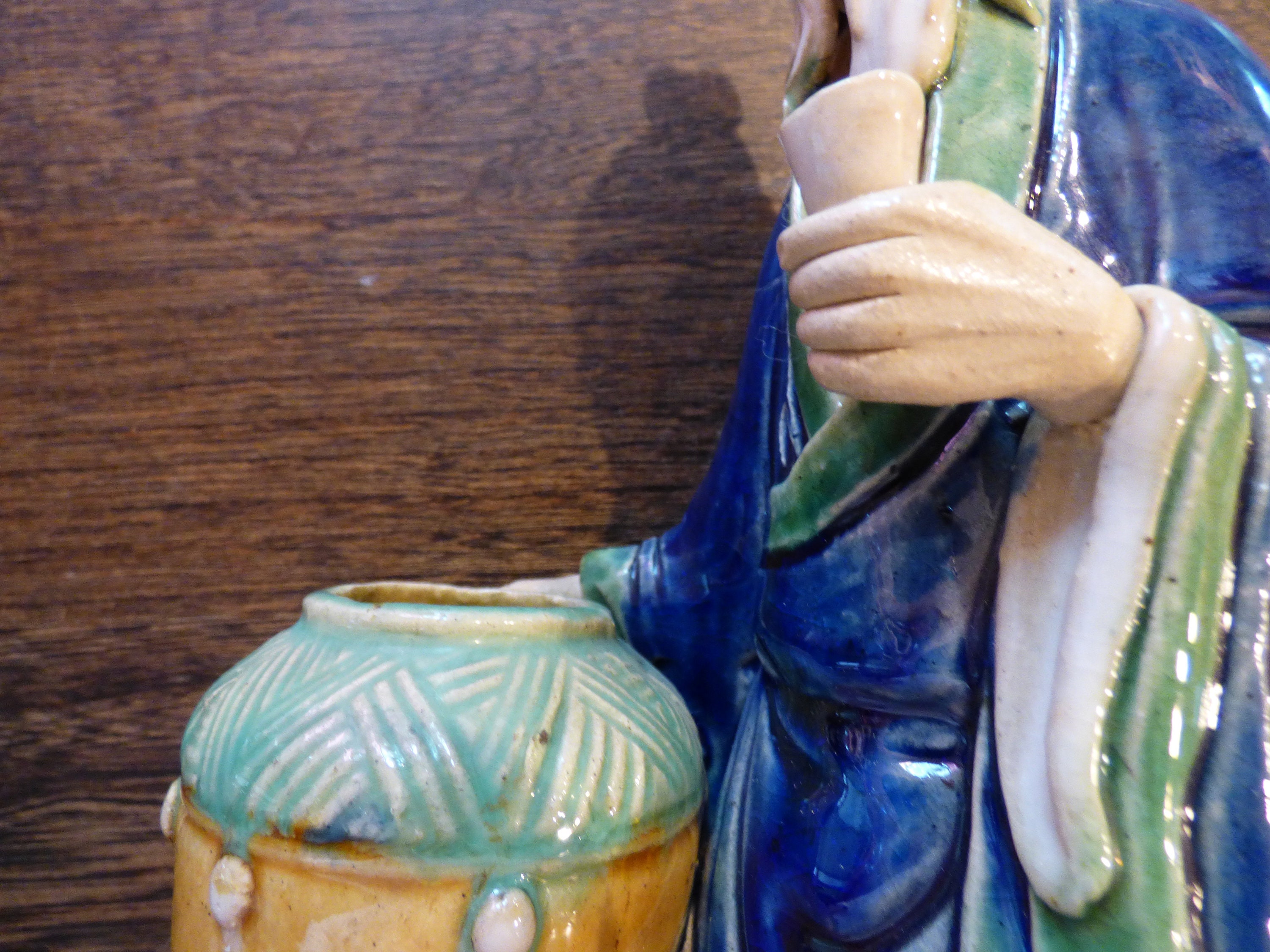 Chinese Mudmen . Shekwan Mud Men . Collectible Mudmen . Blue, Green and ...