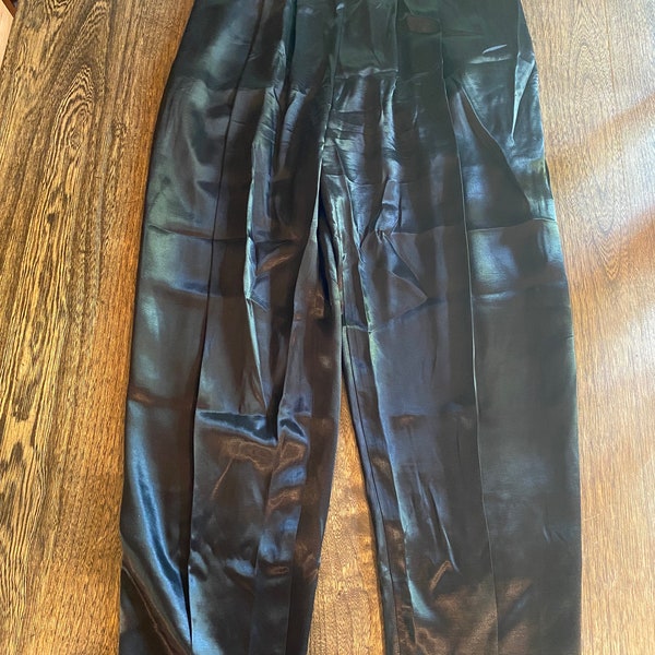 Satin Pants - Etsy