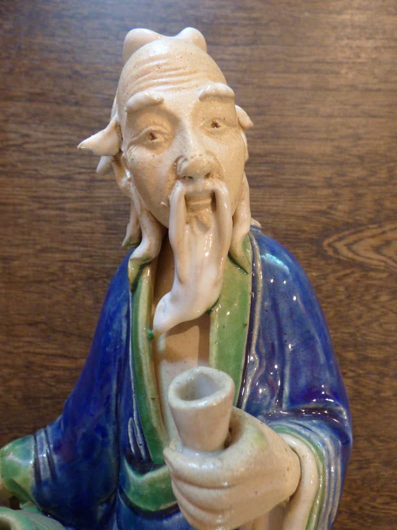 Chinese Mudmen . Shekwan Mud Men . Collectible Mudmen . Blue, Green and ...