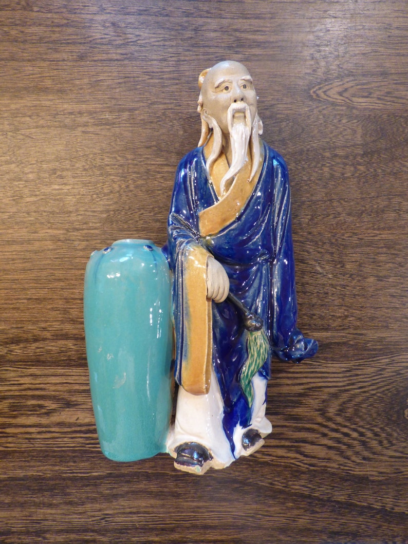 Shekwan Mud Men . 10 Inches Tall . Chinese Mudmen . | Etsy