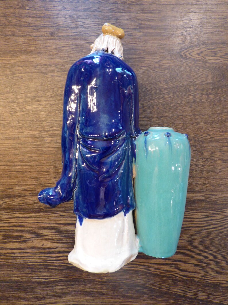 Shekwan Mud Men . 10 Inches Tall . Chinese Mudmen . - Etsy