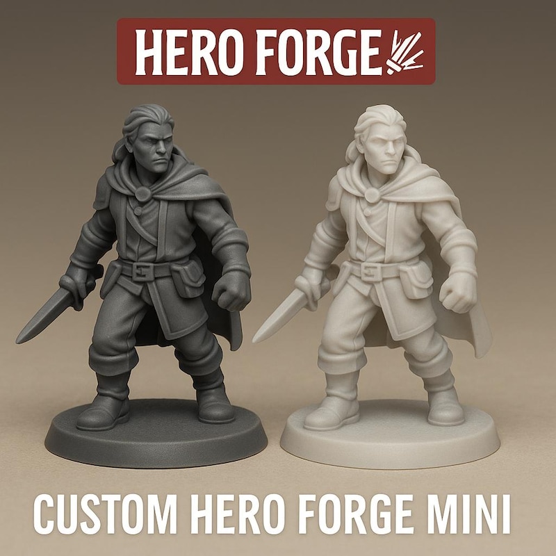 Hero Forge Custom Miniatures - Etsy