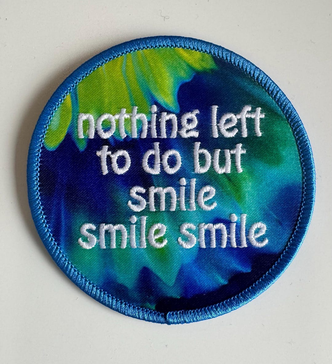 Grateful Dead Lyric Patch - Nothing Left to Do but Smile Smile Smile - Etsy