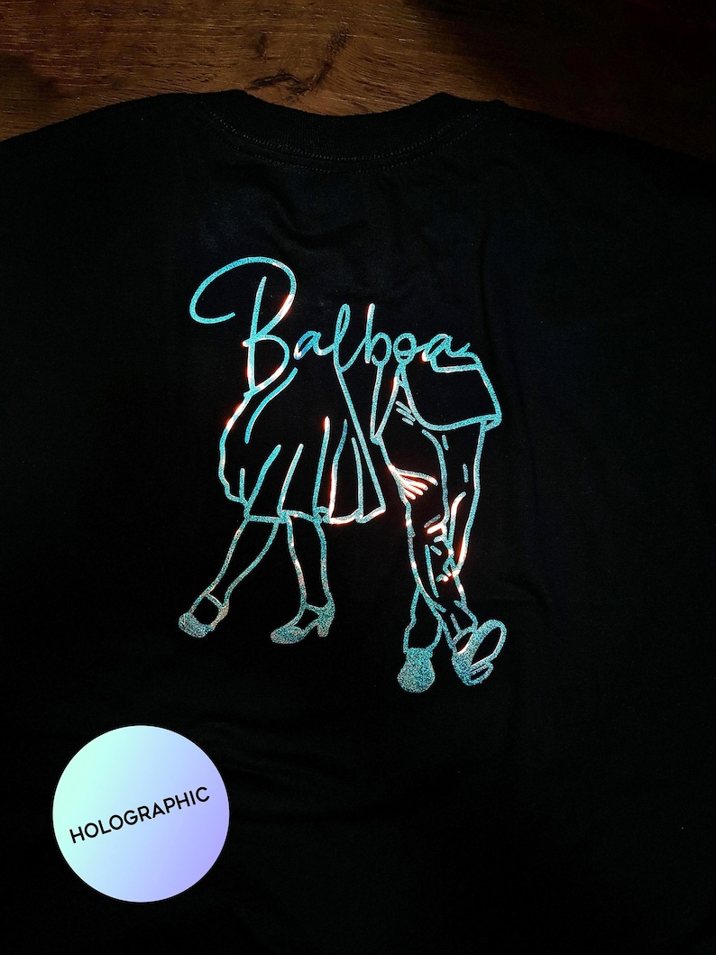 Balboa Swing Dance T-shirt That Glows in the Dark and Sparkles in the ...