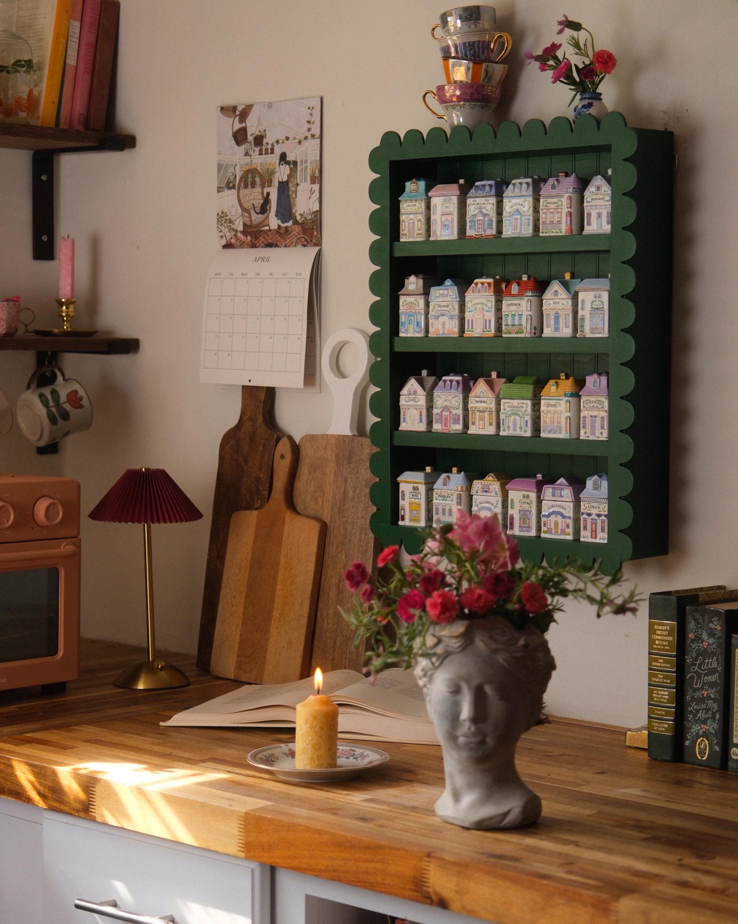 Lenox Spice Village Shelf Woodworking Plans: Spice Rack, Curio Cabinet ...