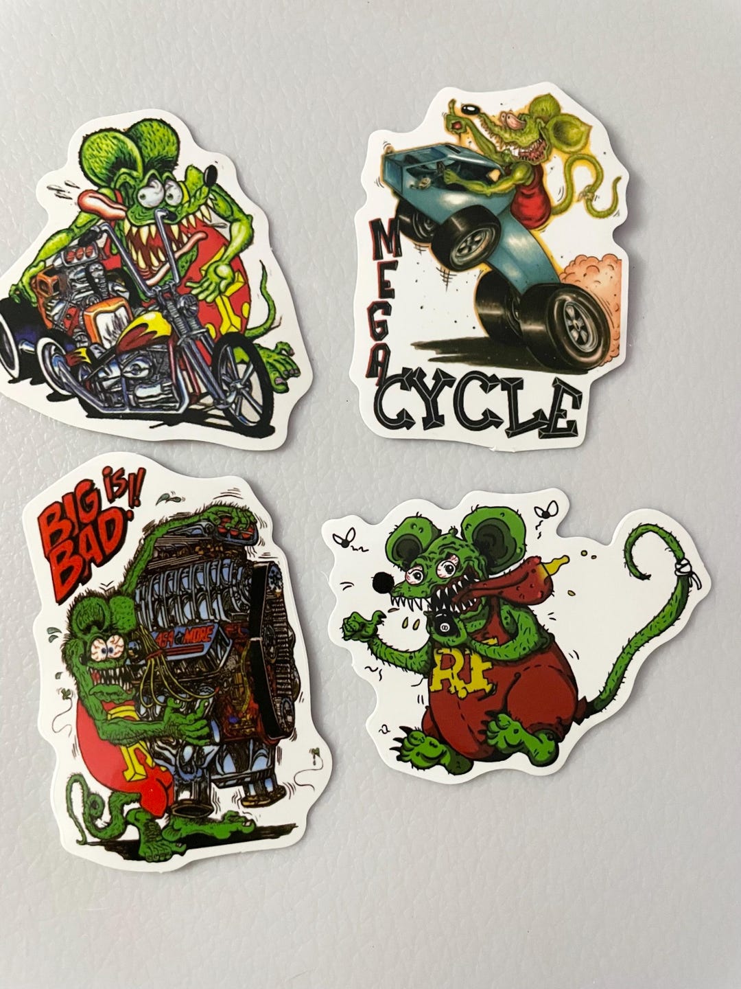 Rat Fink Decal Sticker Set - Etsy