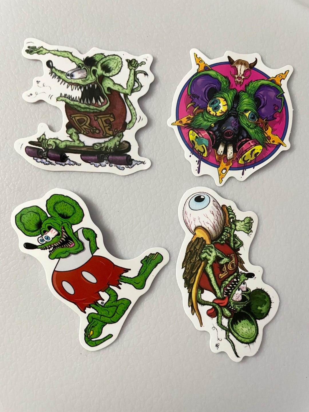 Rat Fink Decal Sticker Set - Etsy