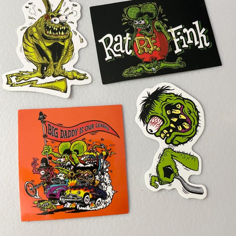Rat Fink Sticker - Etsy