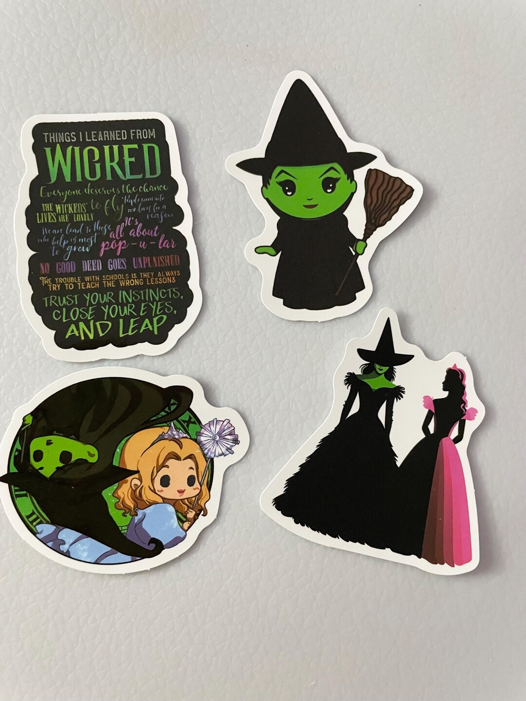 Wicked Decal Sticker Set - Etsy