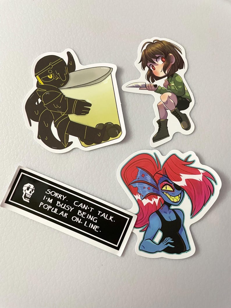 Undertale Decal Sticker Set - Etsy
