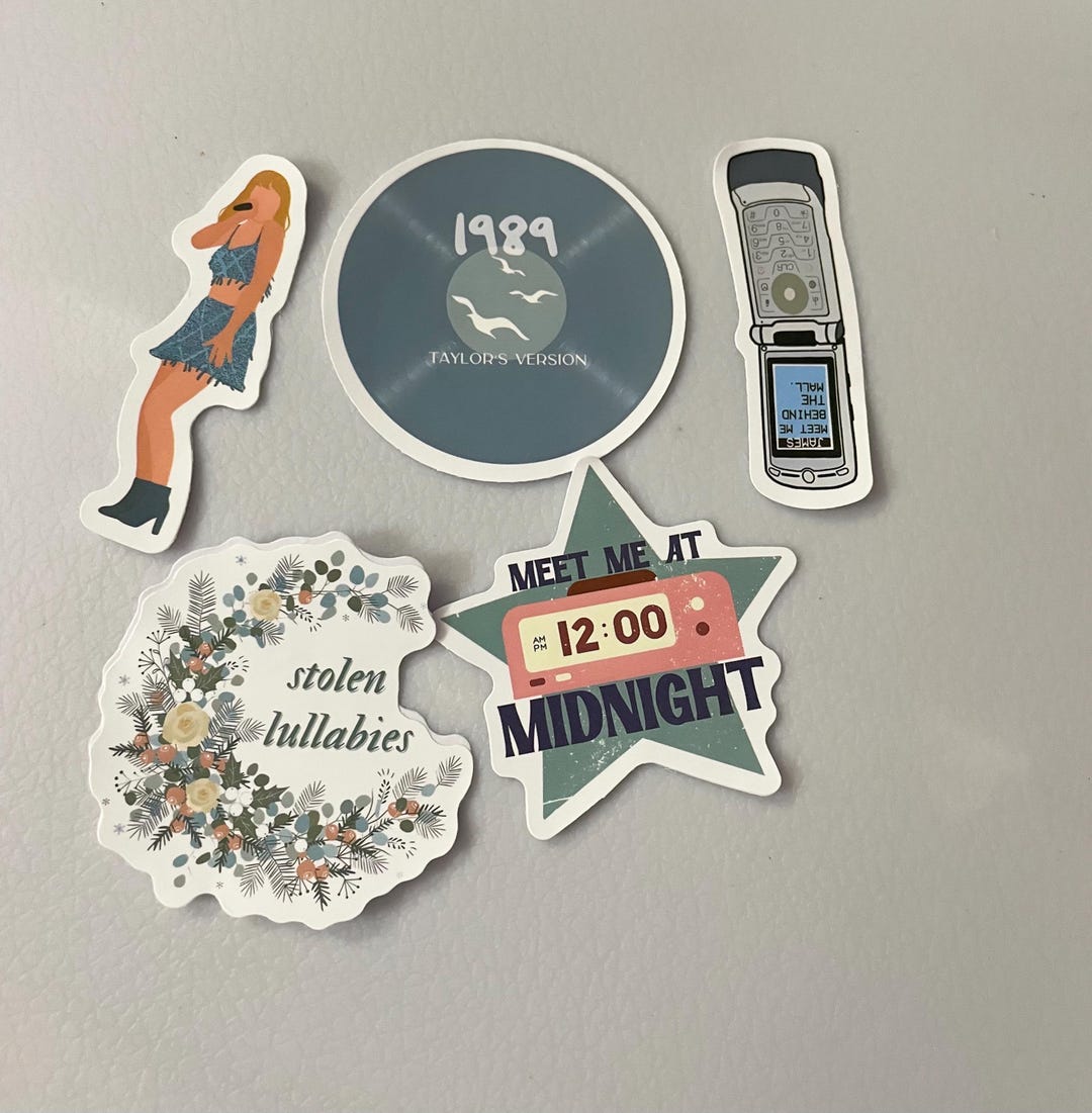 Taylor Swift Decal Sticker Set - Etsy