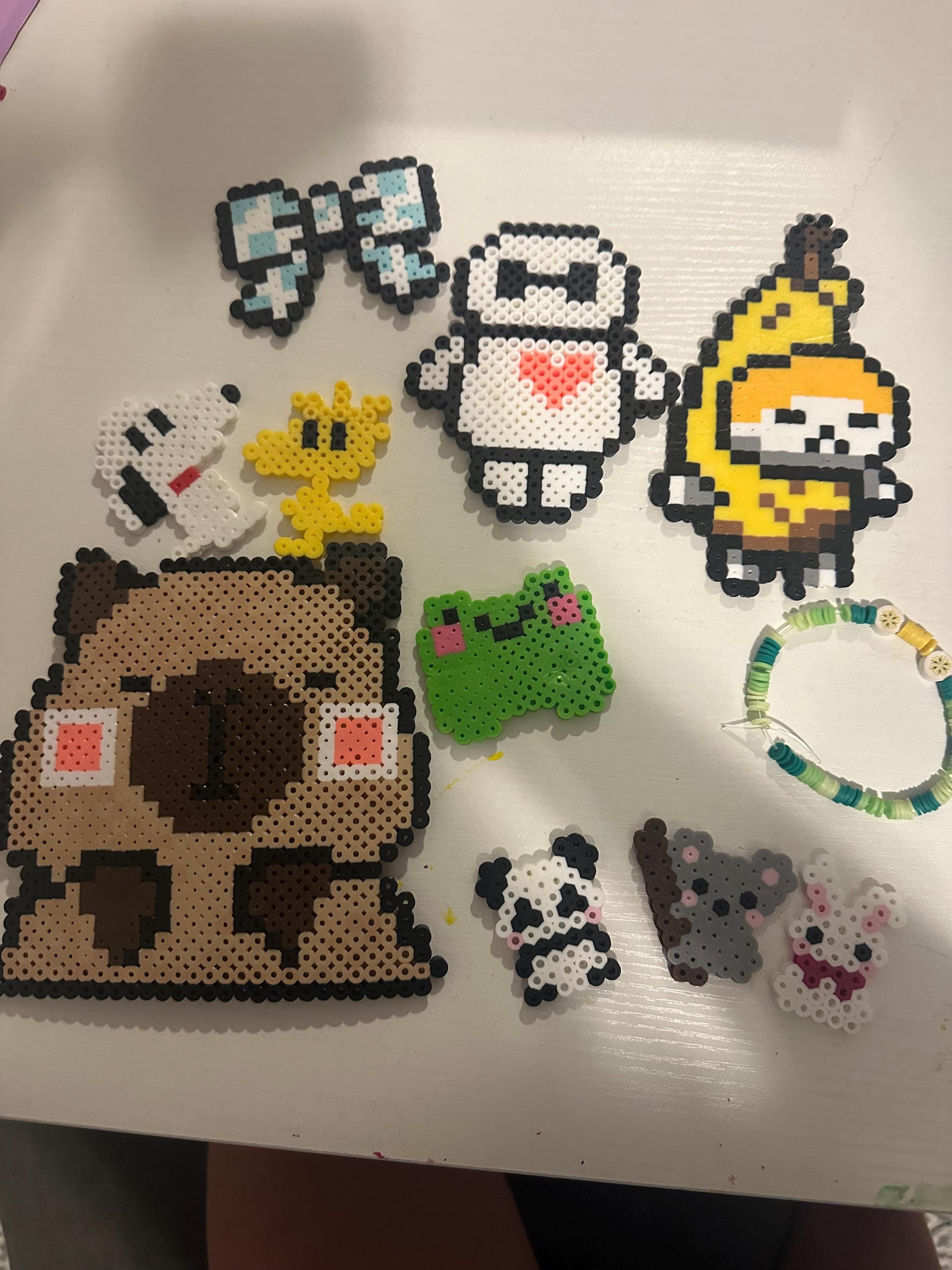 Perler Beads and Braclets - Etsy