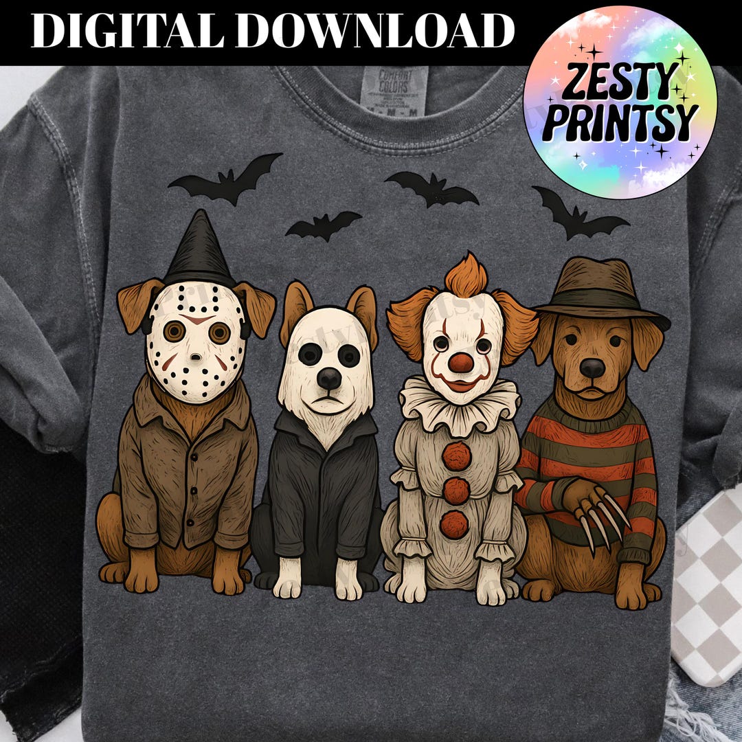 Spooky Dog Halloween Season PNG, Scary Costume Dogs Clipart, Cute Pet ...