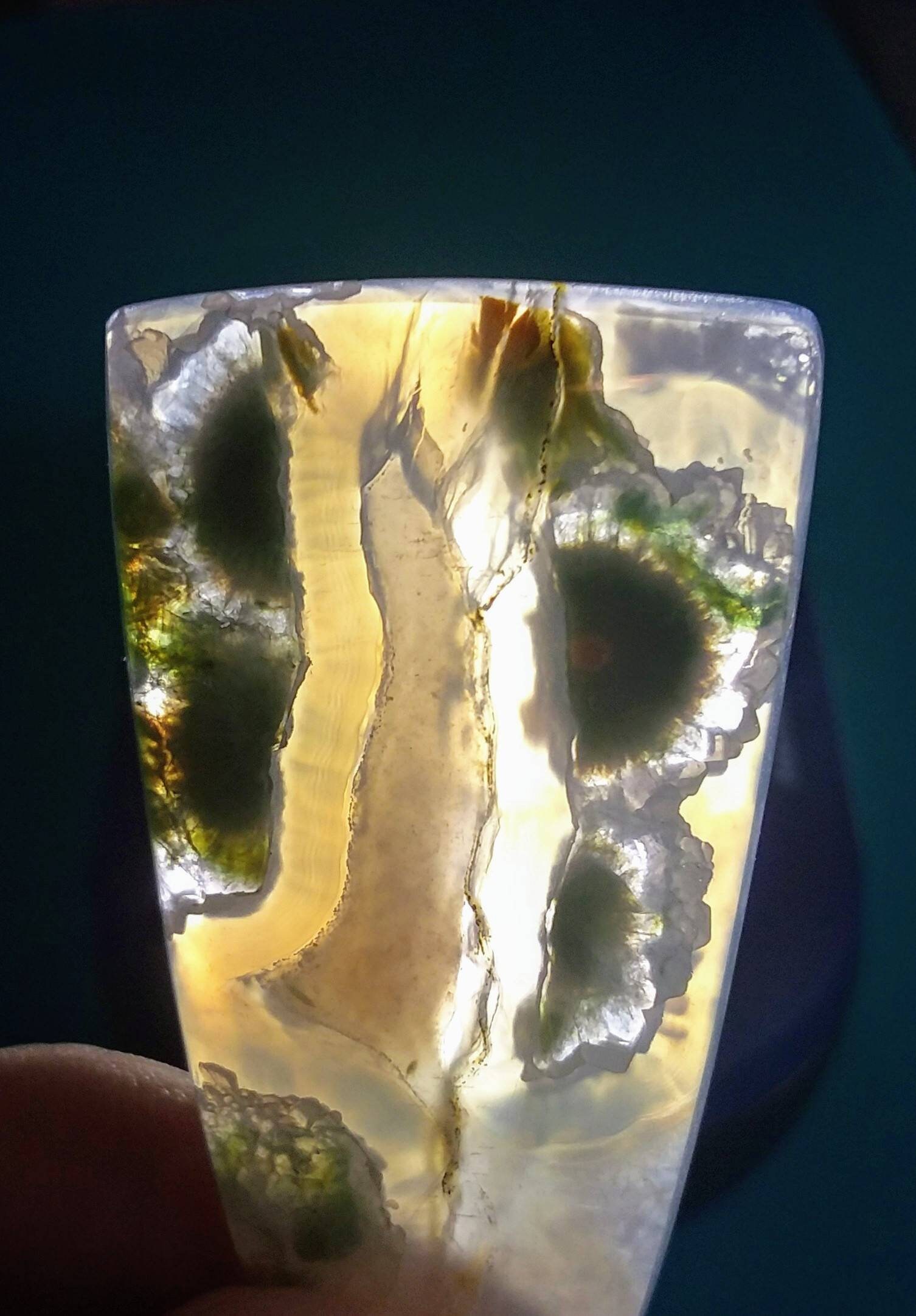 Marovato Translucent Ocean Jasper Cabochon - Etsy