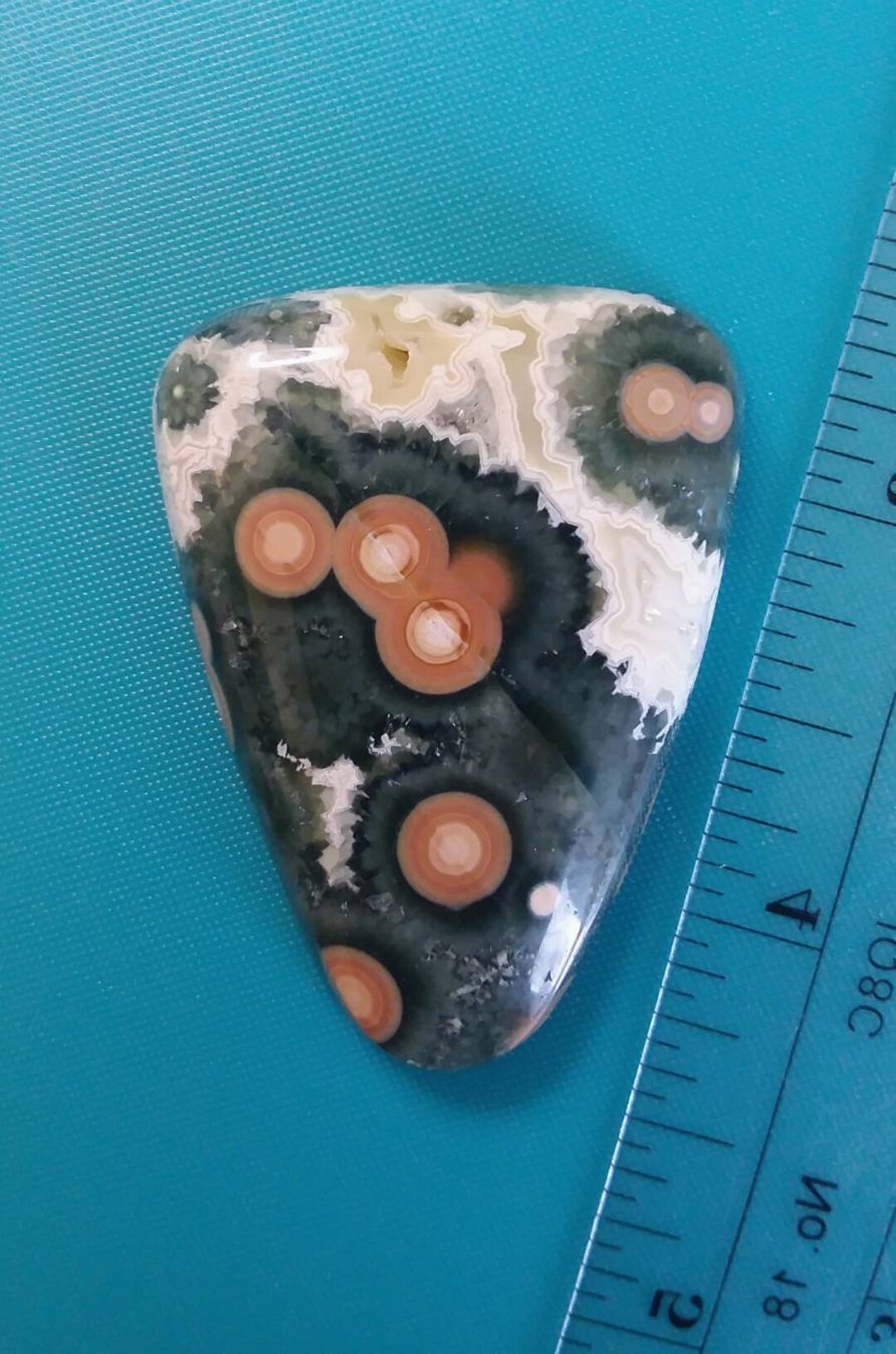 Translucent OJ Ocean Jasper Cabochon - Etsy