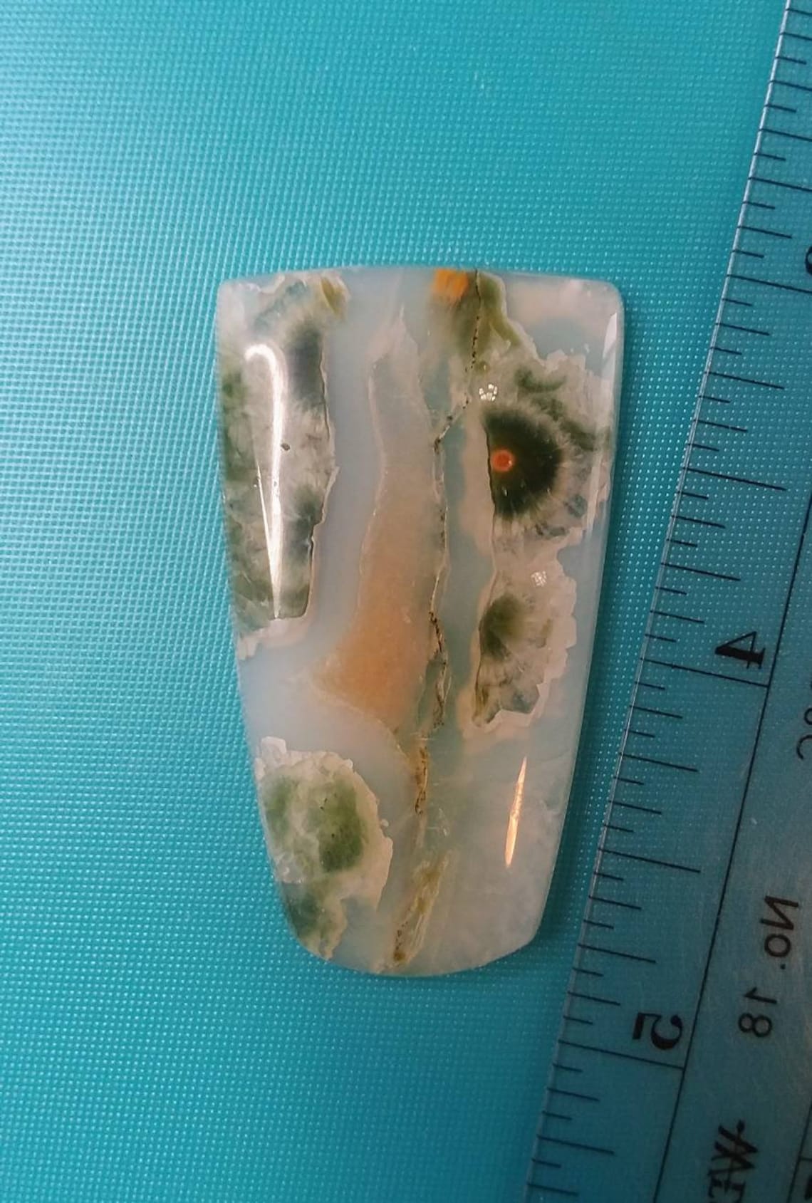 Marovato Translucent Ocean Jasper Cabochon - Etsy